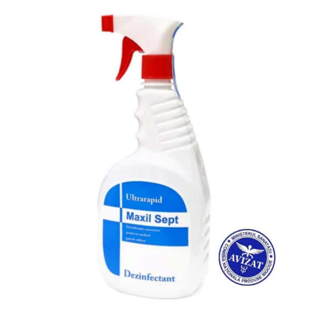 Dezinfectant pentru Suprafețe Maxil Sept Ultrarapid 1 Litru – Dezitec
